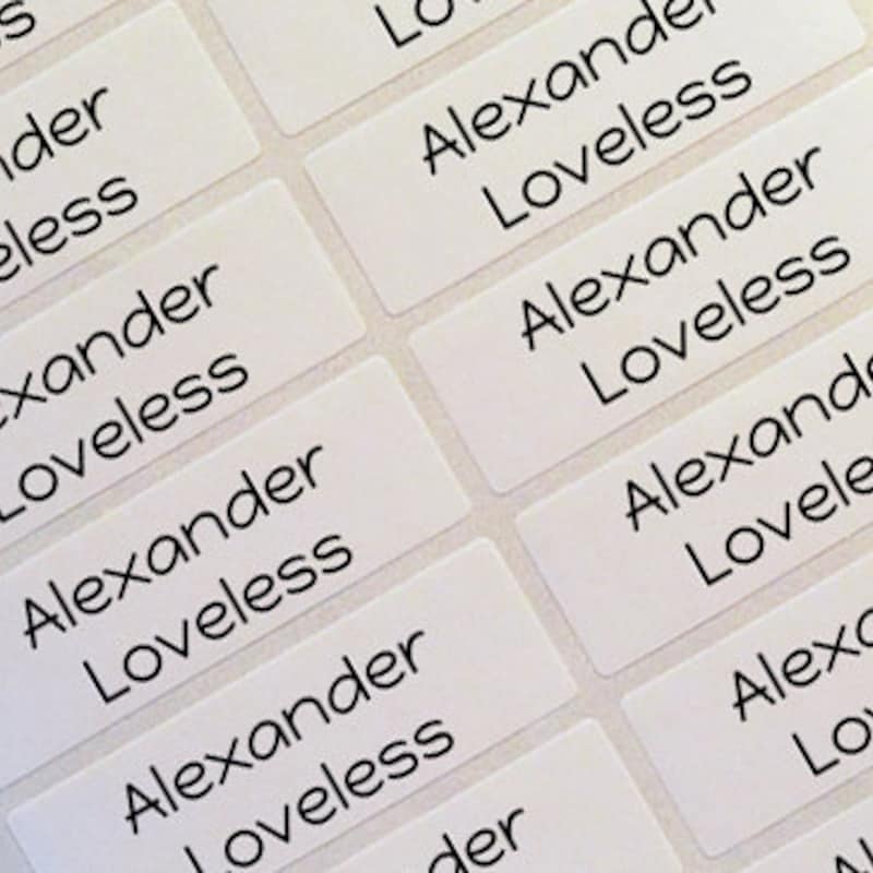 Waterproof Kitchen Labels - Etsy
