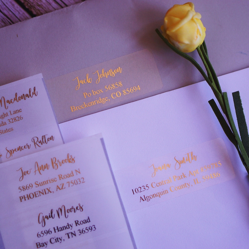 Family Address List - Etsy