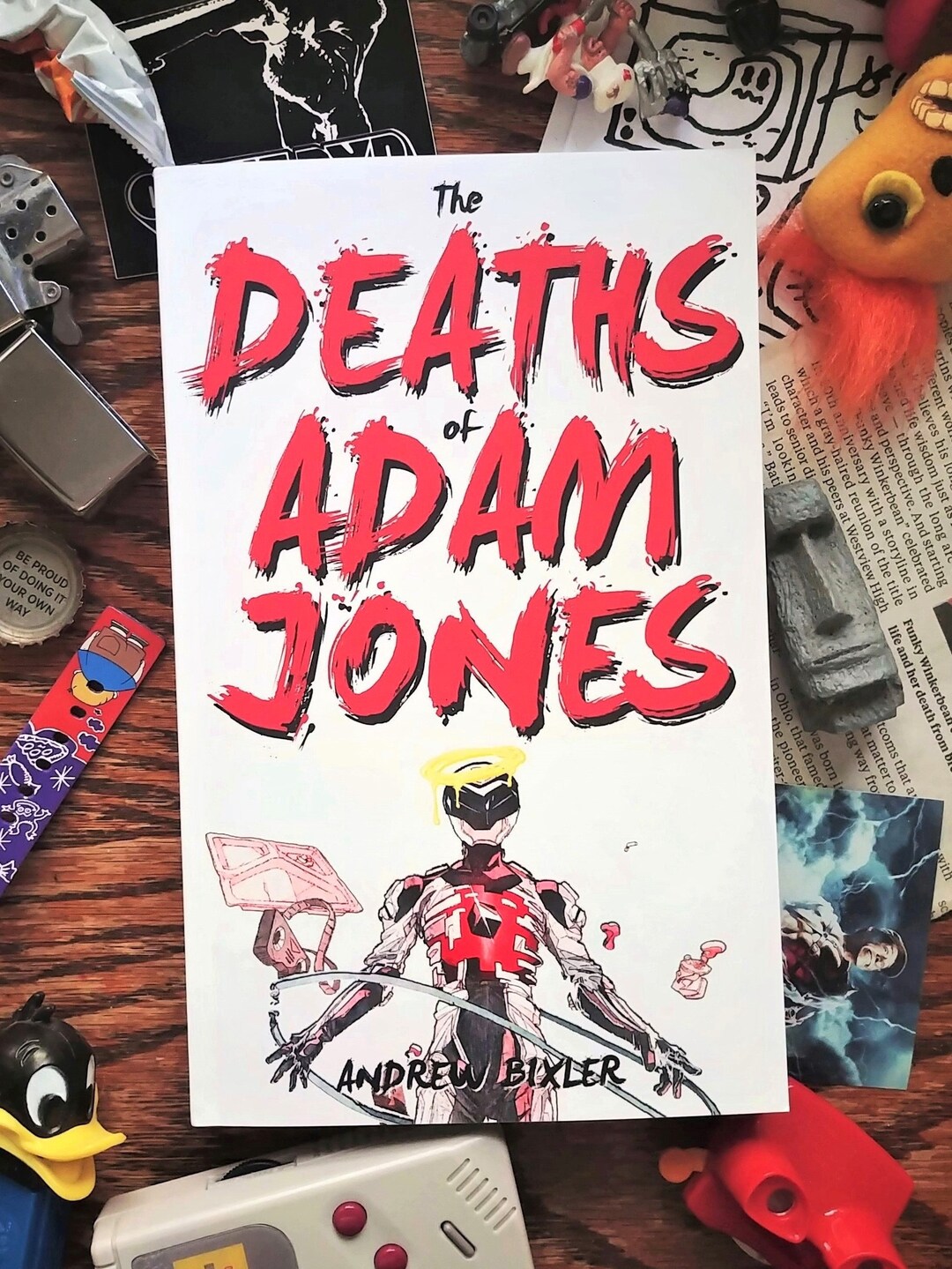Space Junk Book 3 - the Deaths of Adam Jones SIGNED Paperback Book by ...