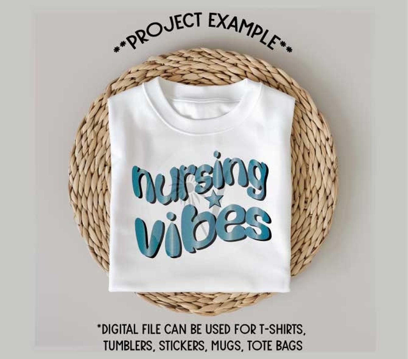 Nursing Vibes PNG *digital File* Download Nurse Healthcare Doctor ...