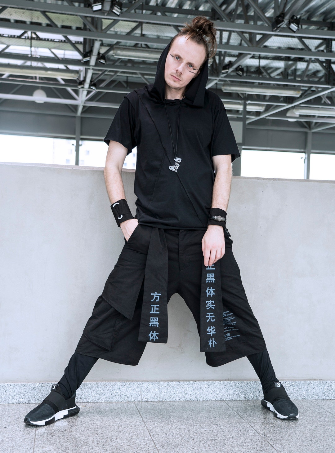FUKUI Pants UNISEX Modern Samurai Unique Alternative Handmade Fashion ...