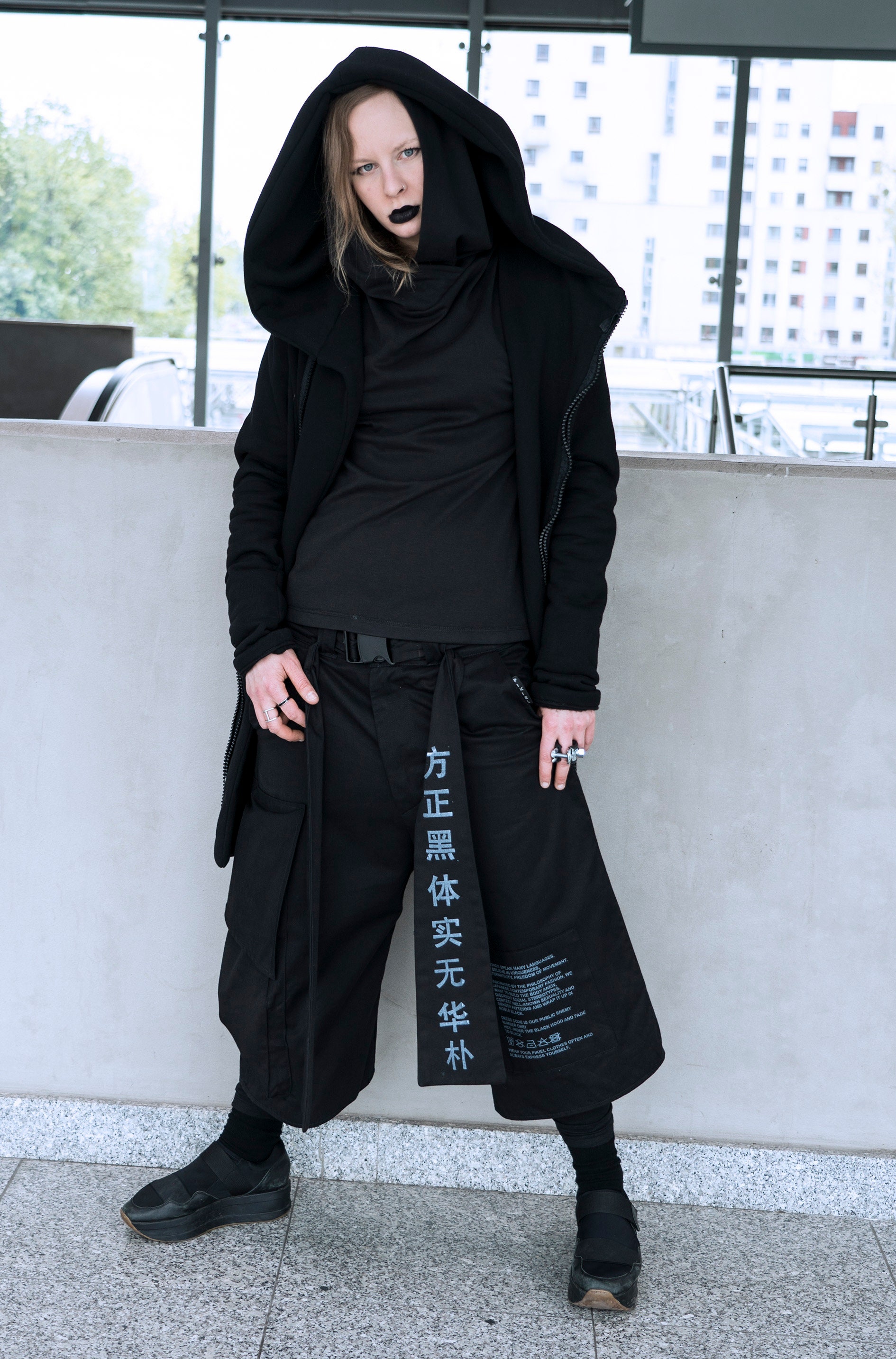 FUKUI Pants UNISEX Modern Samurai Unique Alternative Handmade - Etsy