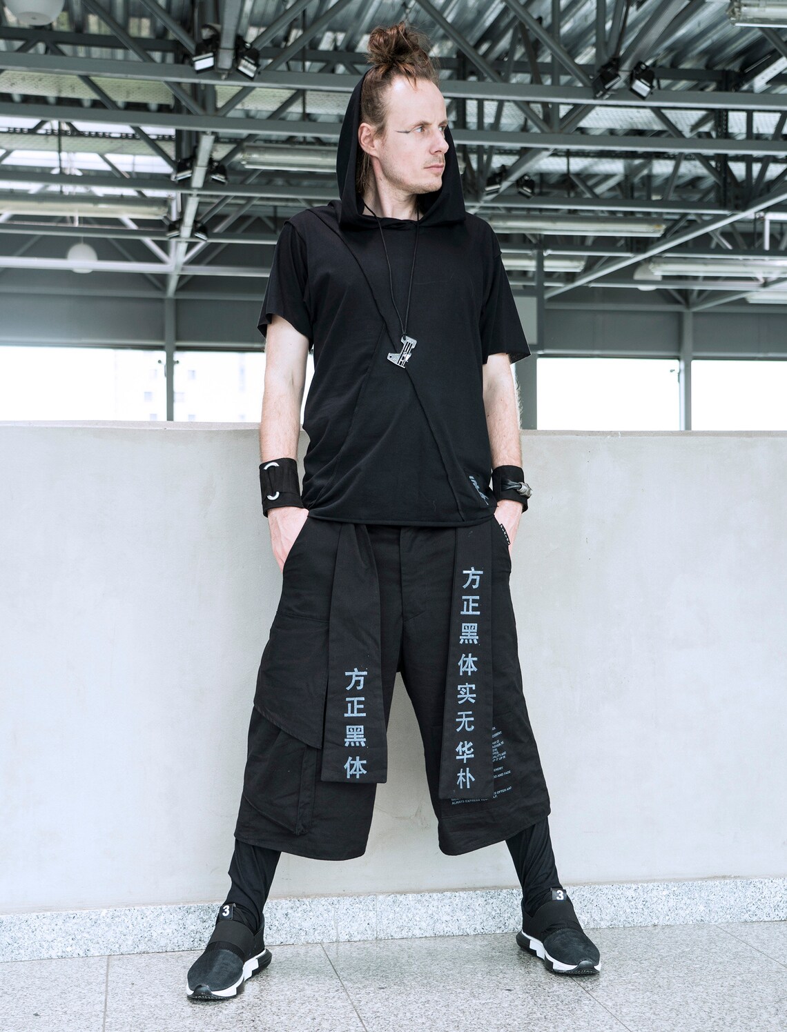 FUKUI Pants UNISEX Modern Samurai Unique Alternative Handmade Fashion ...