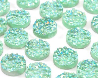 Mint Green Crystals | Etsy