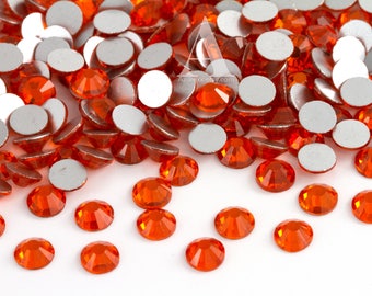 Orange rhinestones | Etsy