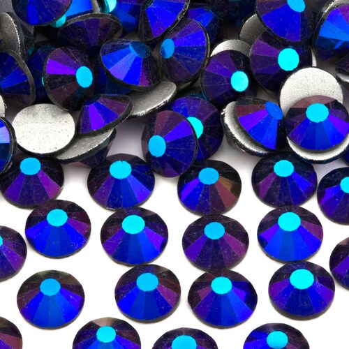 Green Volcano Glass Rhinestones for Embellishments 2-6mm - Etsy