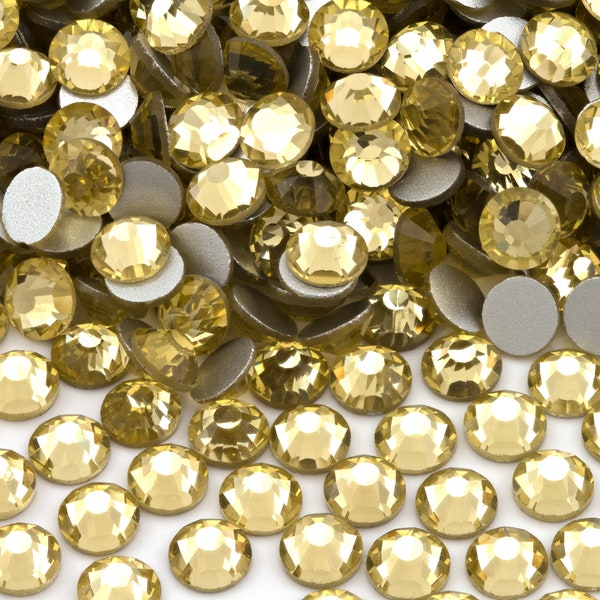 Yellow Rhinestones - Etsy
