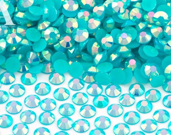 Turquoise Rhinestones - Etsy
