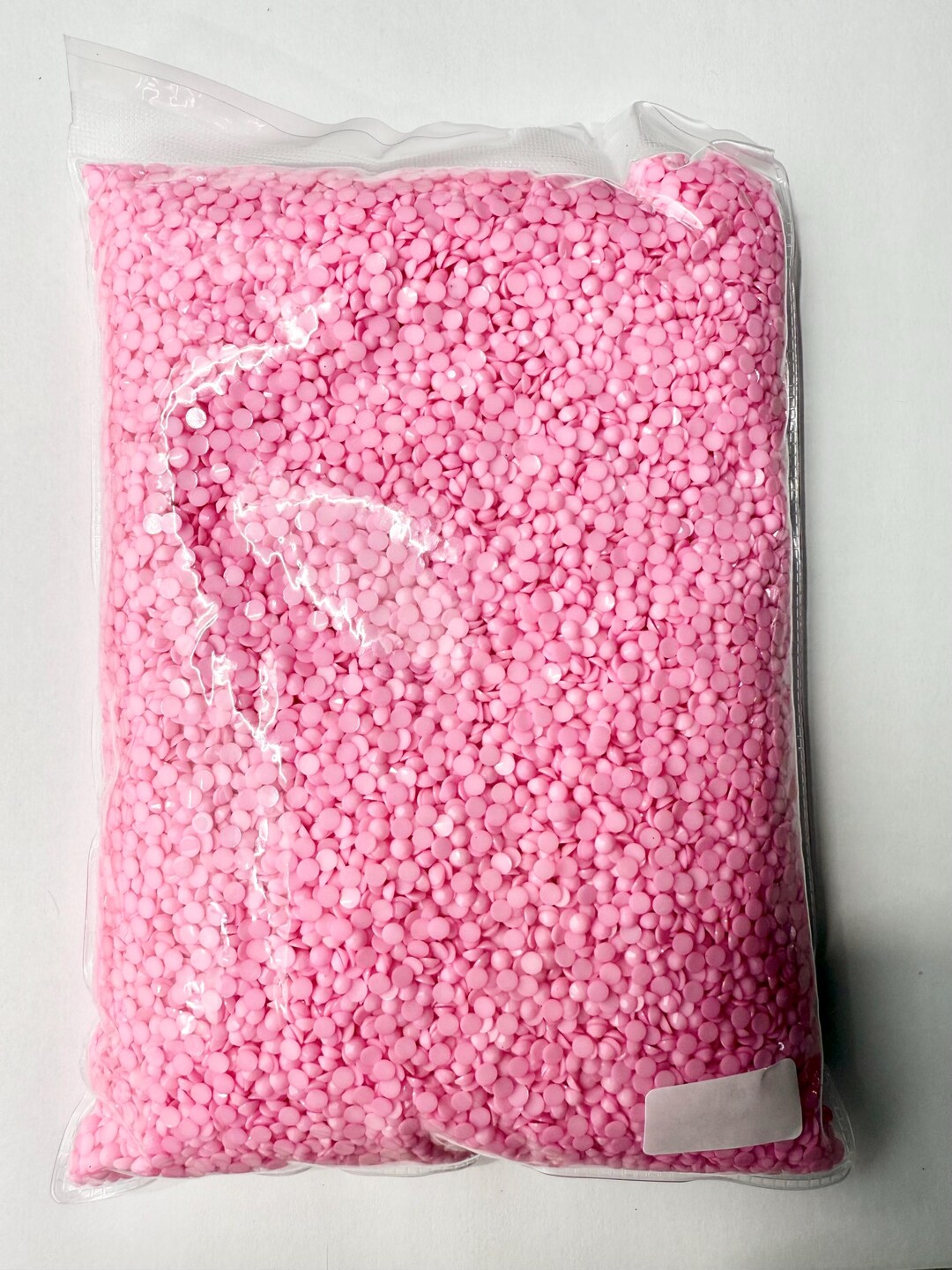 CLEARANCE Dyed Opaque Light Pink Jelly Resin Rhinestones for ...