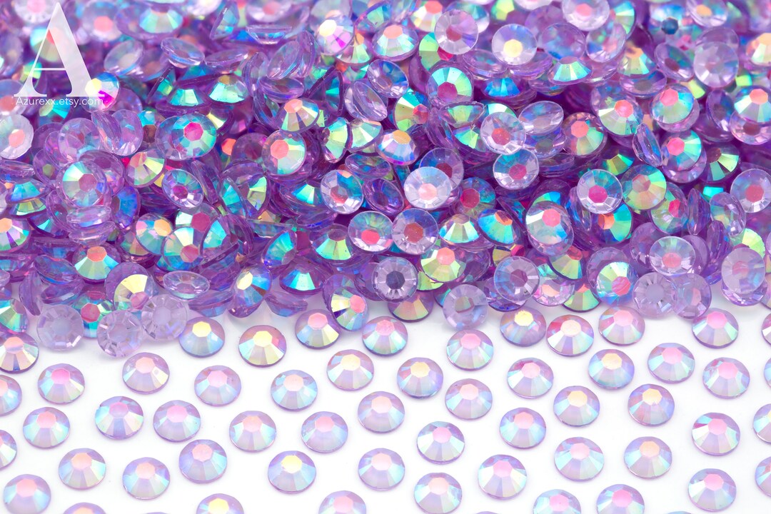 Enchanted Purple AB Transparent Flatback Jelly/resin - Etsy