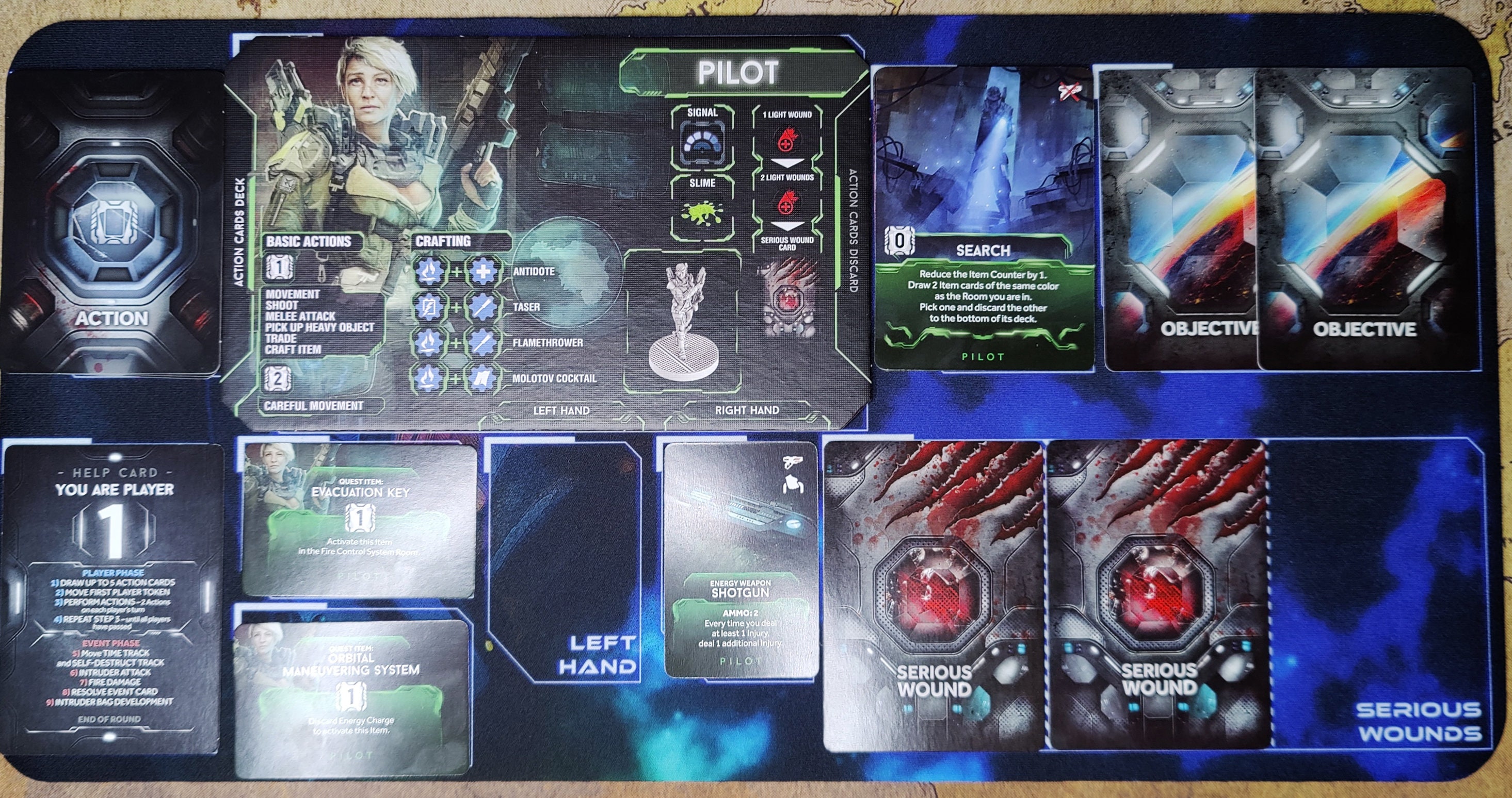 Nemesis Individual Player Mats Player Dashboard Mats for - Etsy UK