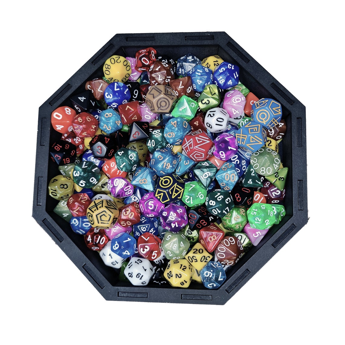 Black Witches Potions Dice Tray Octagon Game Tray Large - Etsy