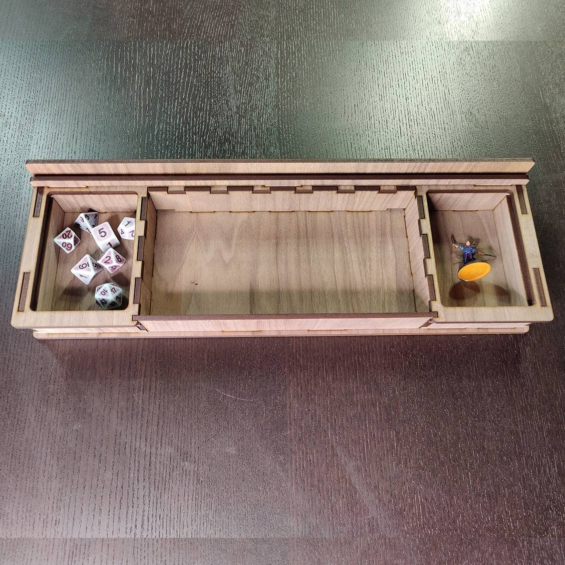 Player Caddy Dice Tray With Storage Travel Board Gaming Box - Etsy