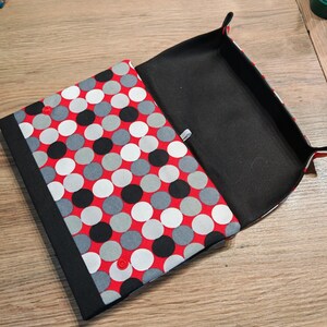 Gaming Notebook With Built in Dice Tray, Fabric Covered Journal ...