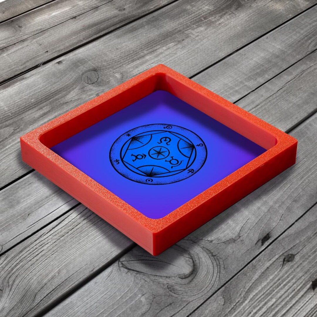 Transmutation RPG Dice Tray, D&D Players Dnd RPG Board Game Bowl for ...