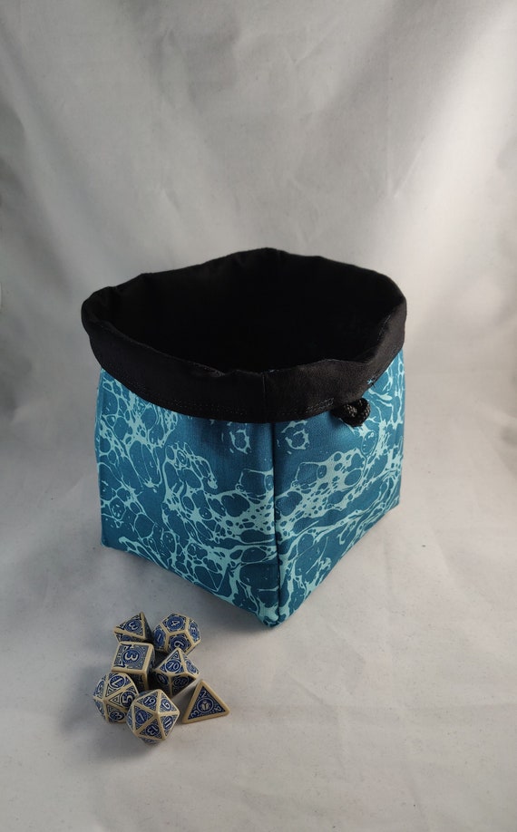 Marble Dice Bag Square Tile Pouch Cotton Freestanding | Etsy