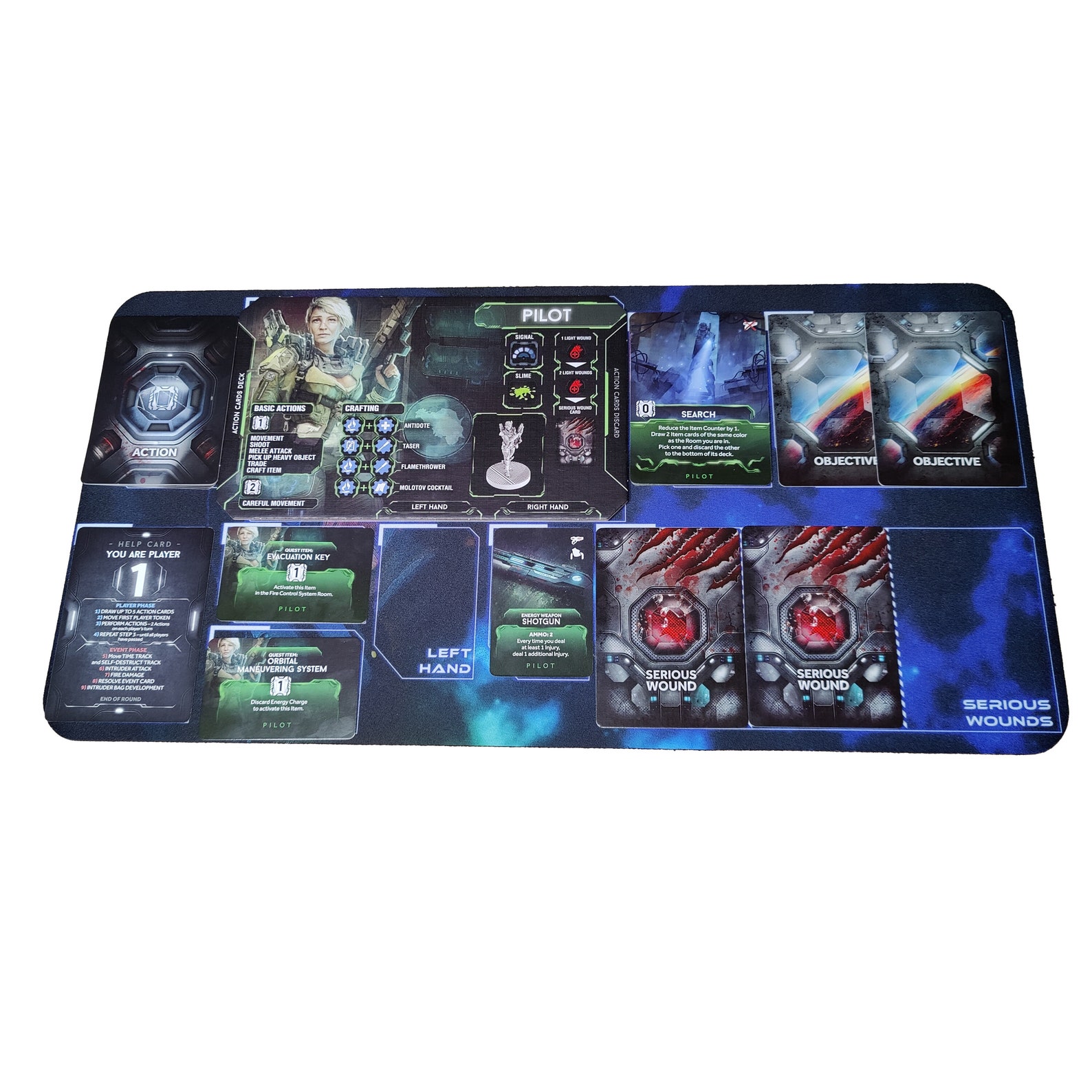 Nemesis Individual Player Mats Player Dashboard Mats for - Etsy Canada