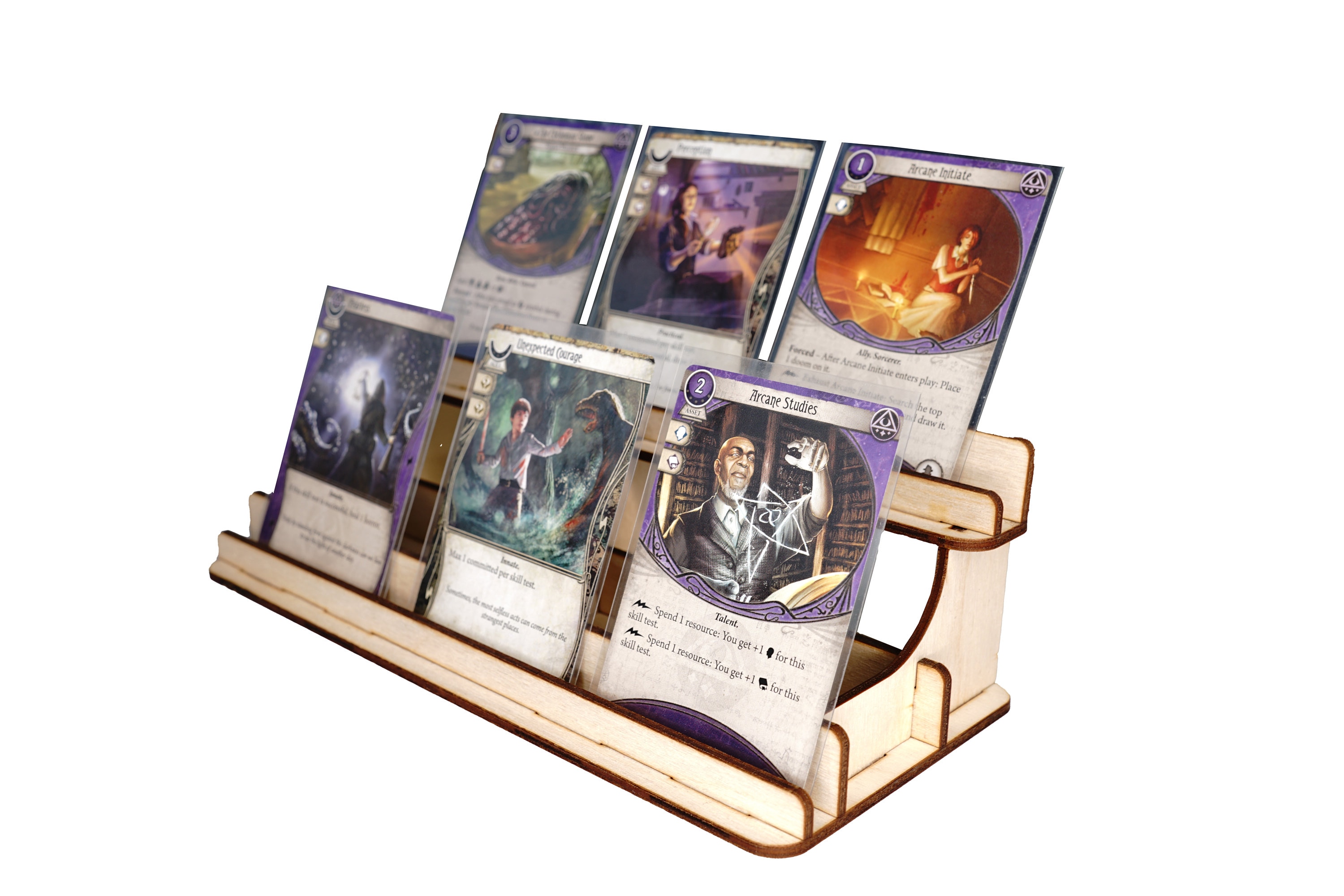 Two Tier Board Game Card Holder Tabletop Gaming Card Rail - Etsy UK