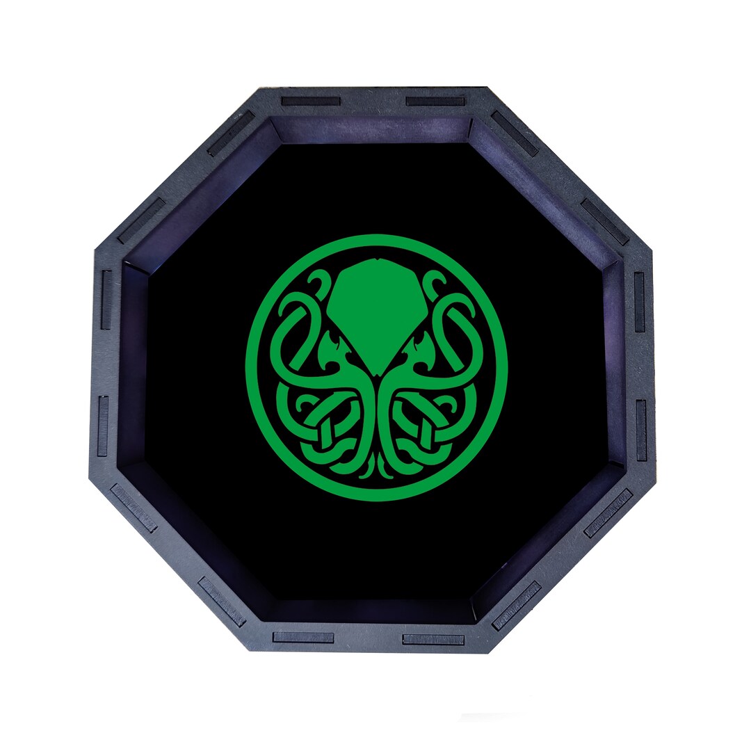 Cthulhu Dice Tray, Call of Cthulhu Arkham Horror Investigator Tray ...
