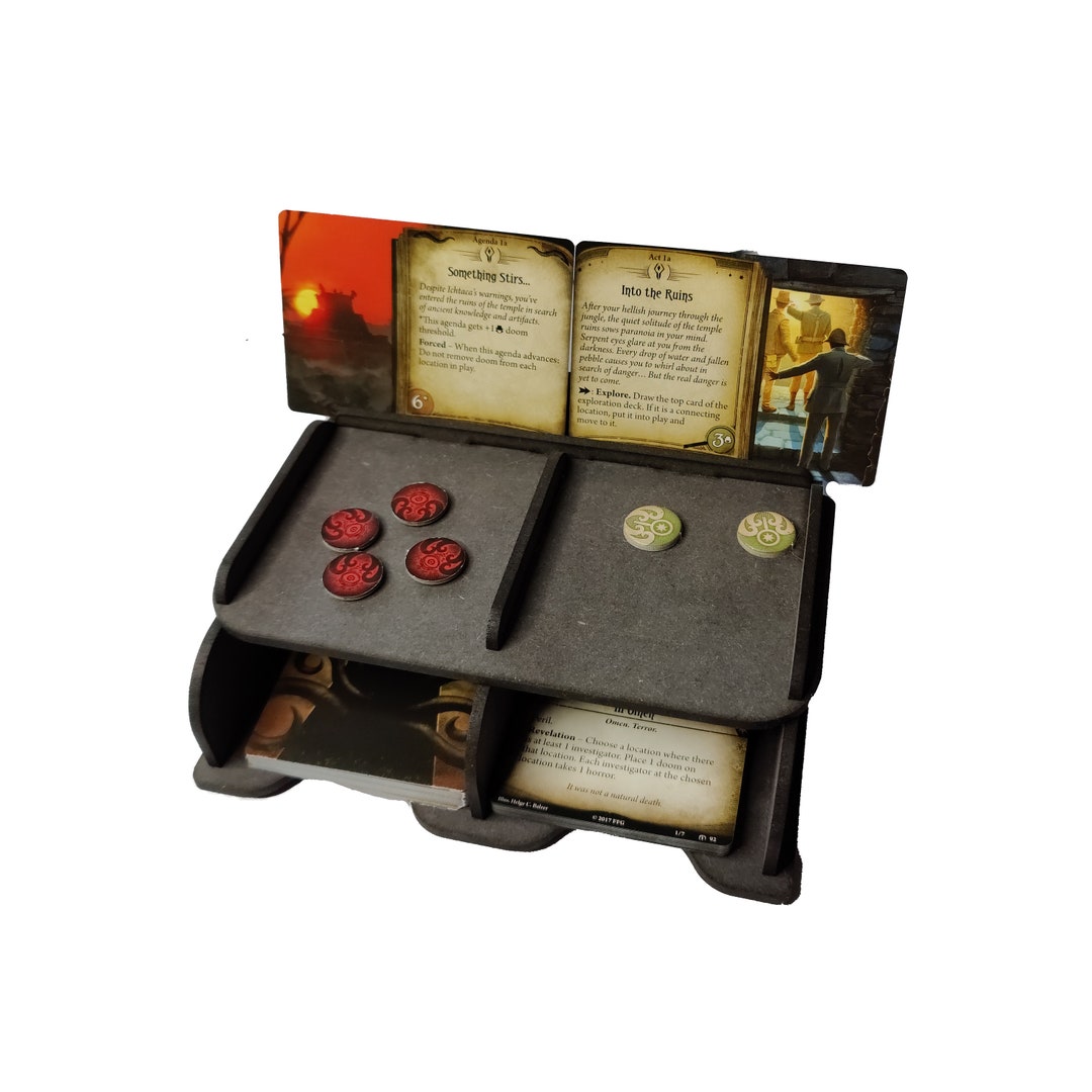 Arkham Horror LCG Wooden Table Dashboard, Encounter Draw/discard ...