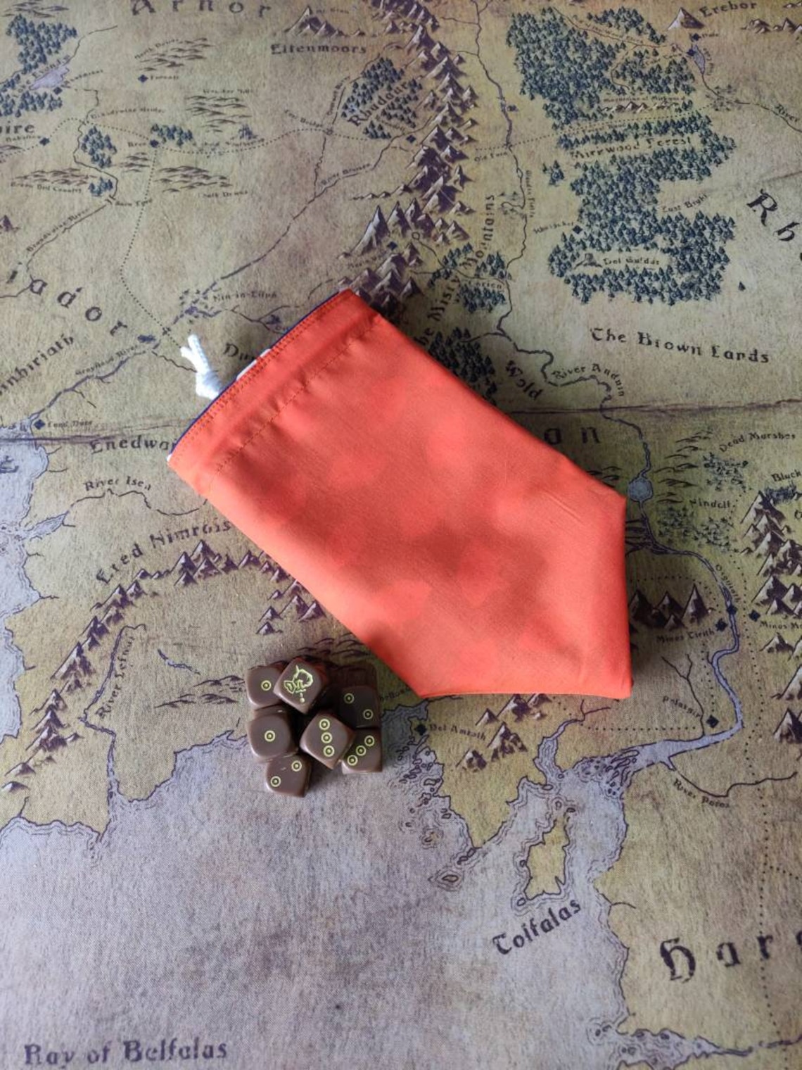 Fox Dice Bag for Tabletop Gaming Cute D&D Dice Bag for Role - Etsy