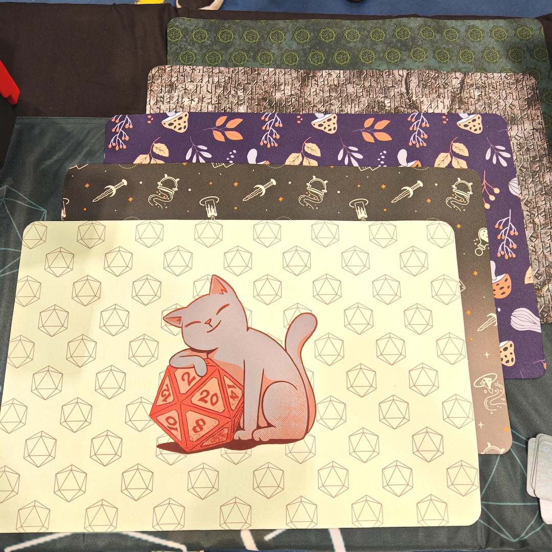 Patterned Playmats, Tabletop Board Game Card Game Printed Neoprene Card ...