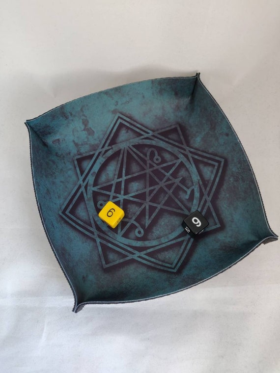 Eldritch Sign Dice Bowl Soft Neoprene Dice Tray Rolling | Etsy