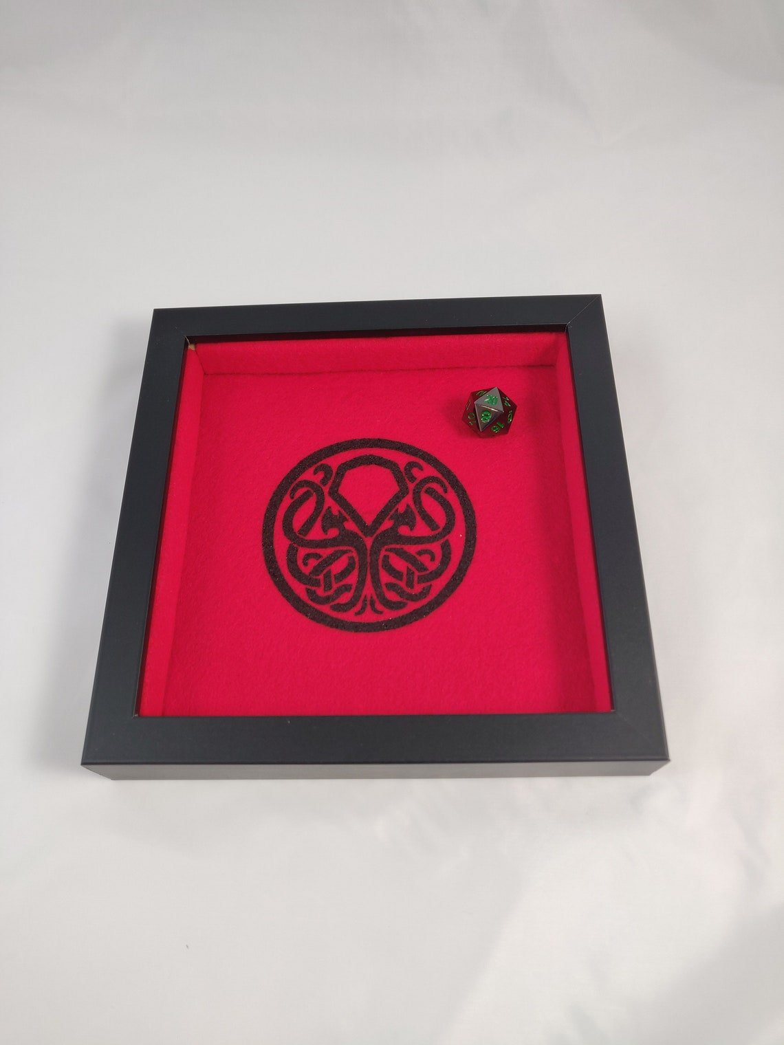Cthulhu Padded Dice Tray Other Colours Available D&D Dice | Etsy