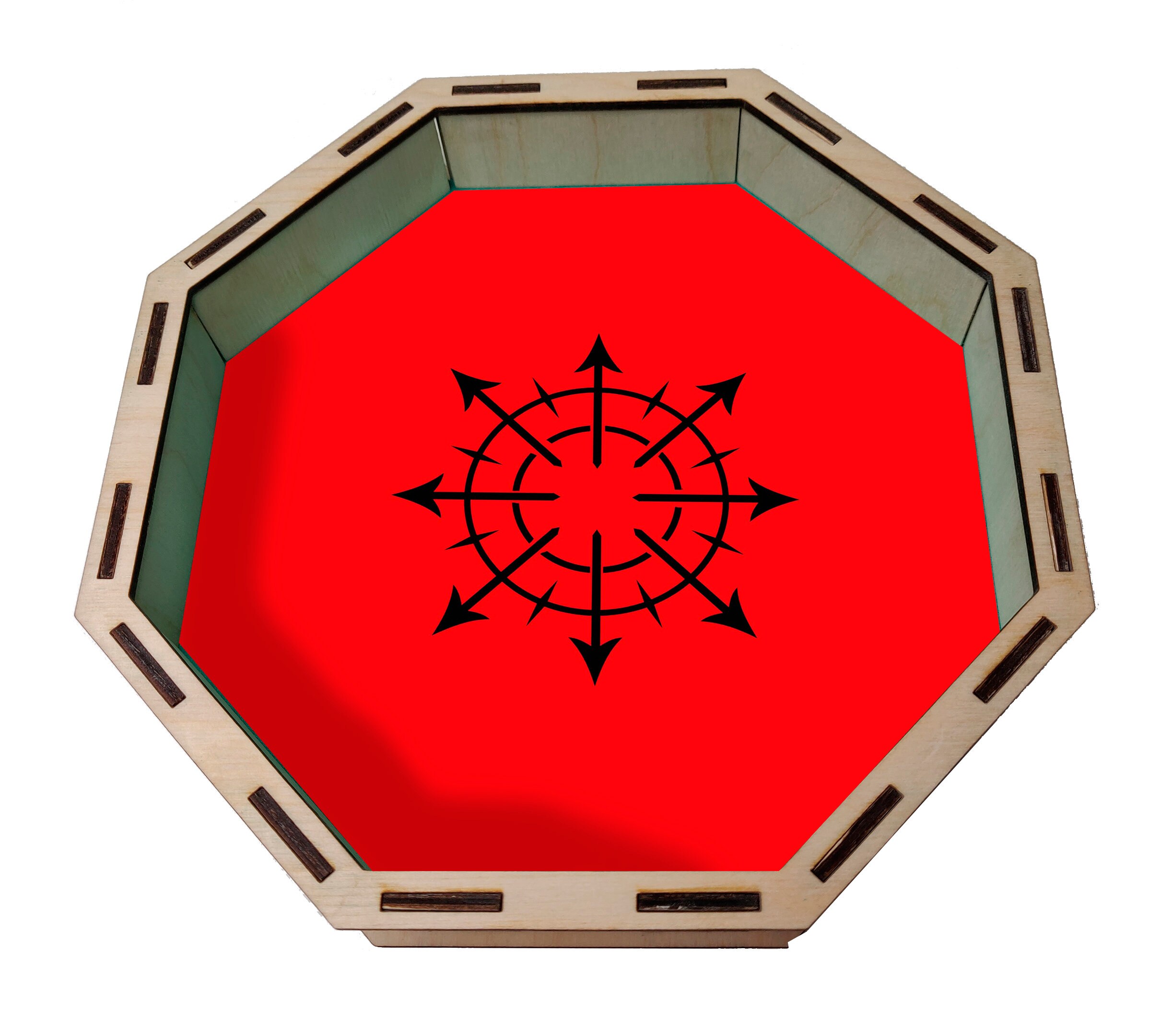 Octagon Dice Tray Pointy Star Warhammer Inspired Gaming Dice - Etsy