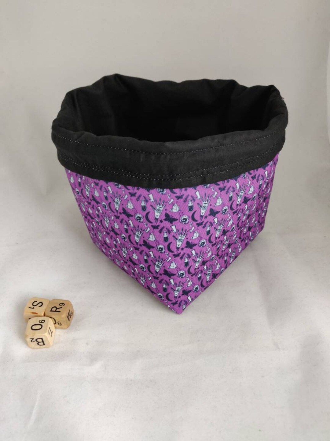Witches Dice Bag, Tile Pouch, Spell Caster Bag of Holding, Treasure ...
