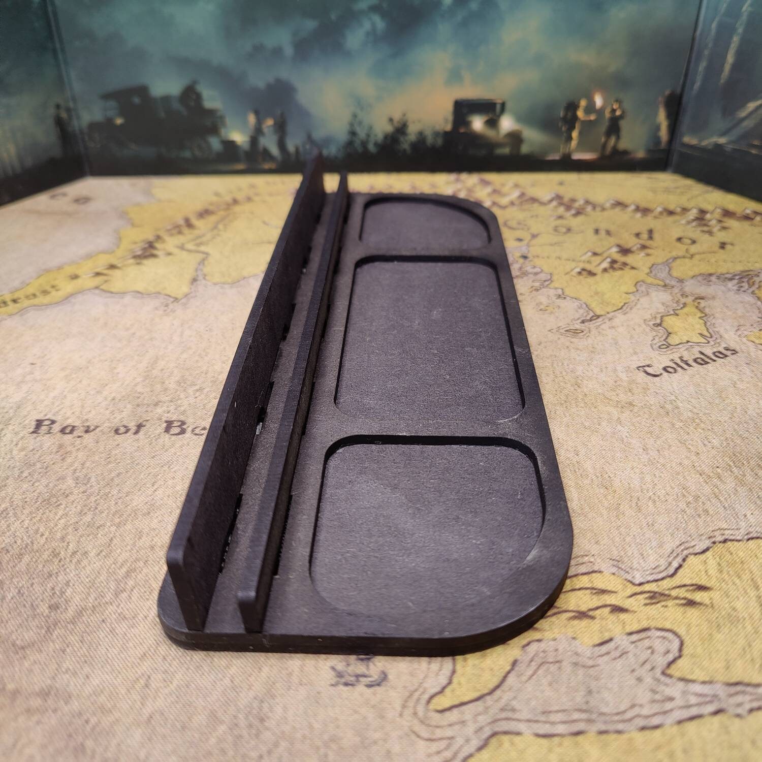 Board Game Card Holder With Tray Black Tabletop Gaming Card - Etsy UK