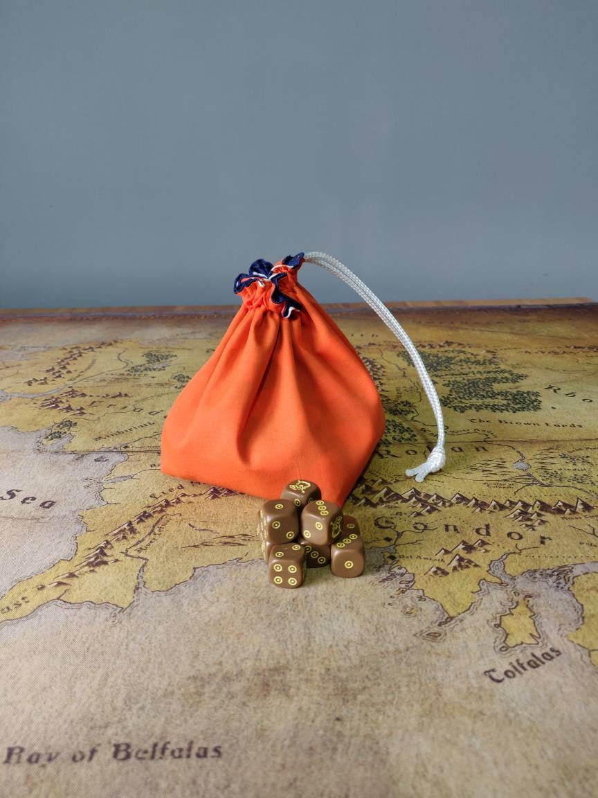 Fox Dice Bag for Tabletop Gaming Cute D&D Dice Bag for Role - Etsy