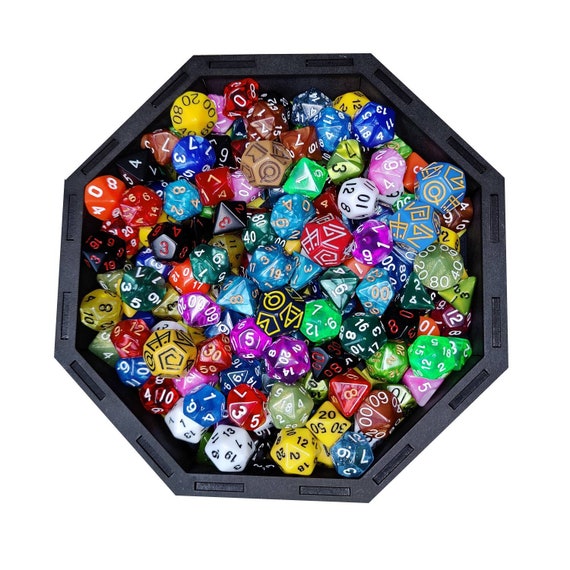 Dice & Tile Games Arkham Horror Gaming Dice Box Black Wooden Dice Tray ...