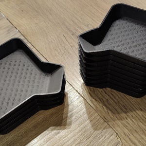 Board Game Token Trays, Stackable Universal Dishes With Funnel Scoop ...