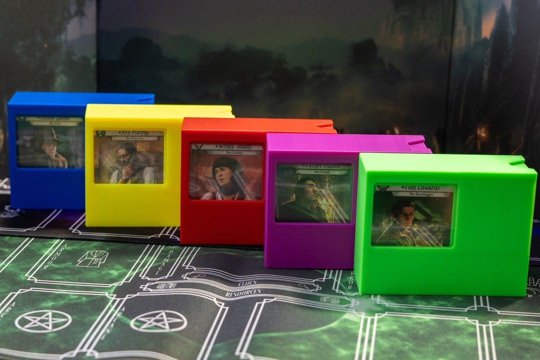 Arkham Horror LCG Deck Box, Card Holding Box for Arkham Investigator ...