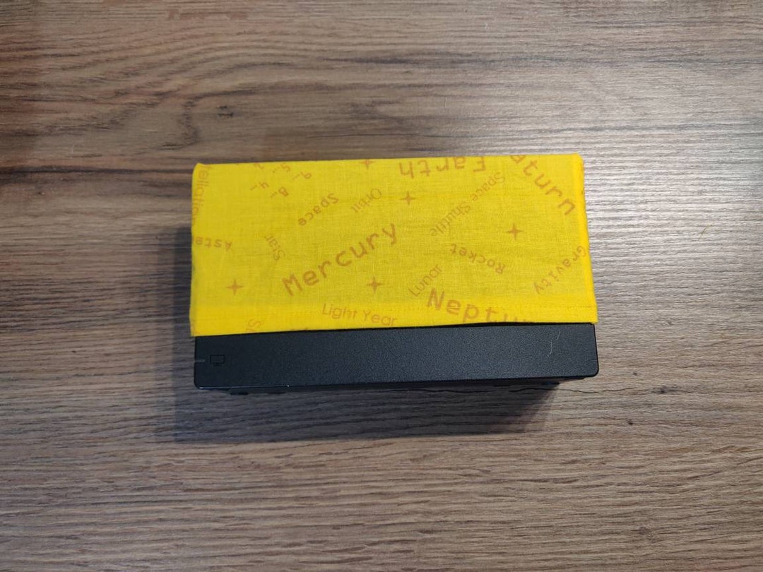 Solar System Nintendo Switch Dock Sock - Yellow Planets Stars Cover ...