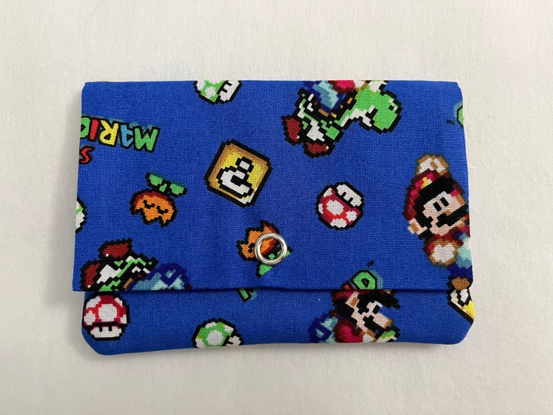 Super Mario Wonder Wallet Fabric Wallet - Etsy
