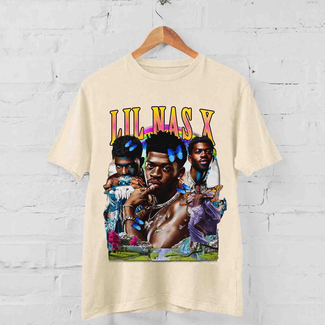 Retro Lil Nas X Png, Lil Nas X Fan Png, Vintage 90s Lil Nas X Png, Lil ...