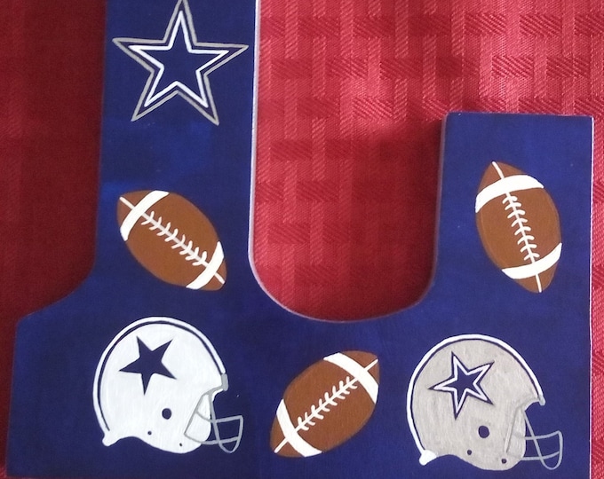 Dallas Cowboys Wall Letters, Sports Letters, Custom, Football Letters ...