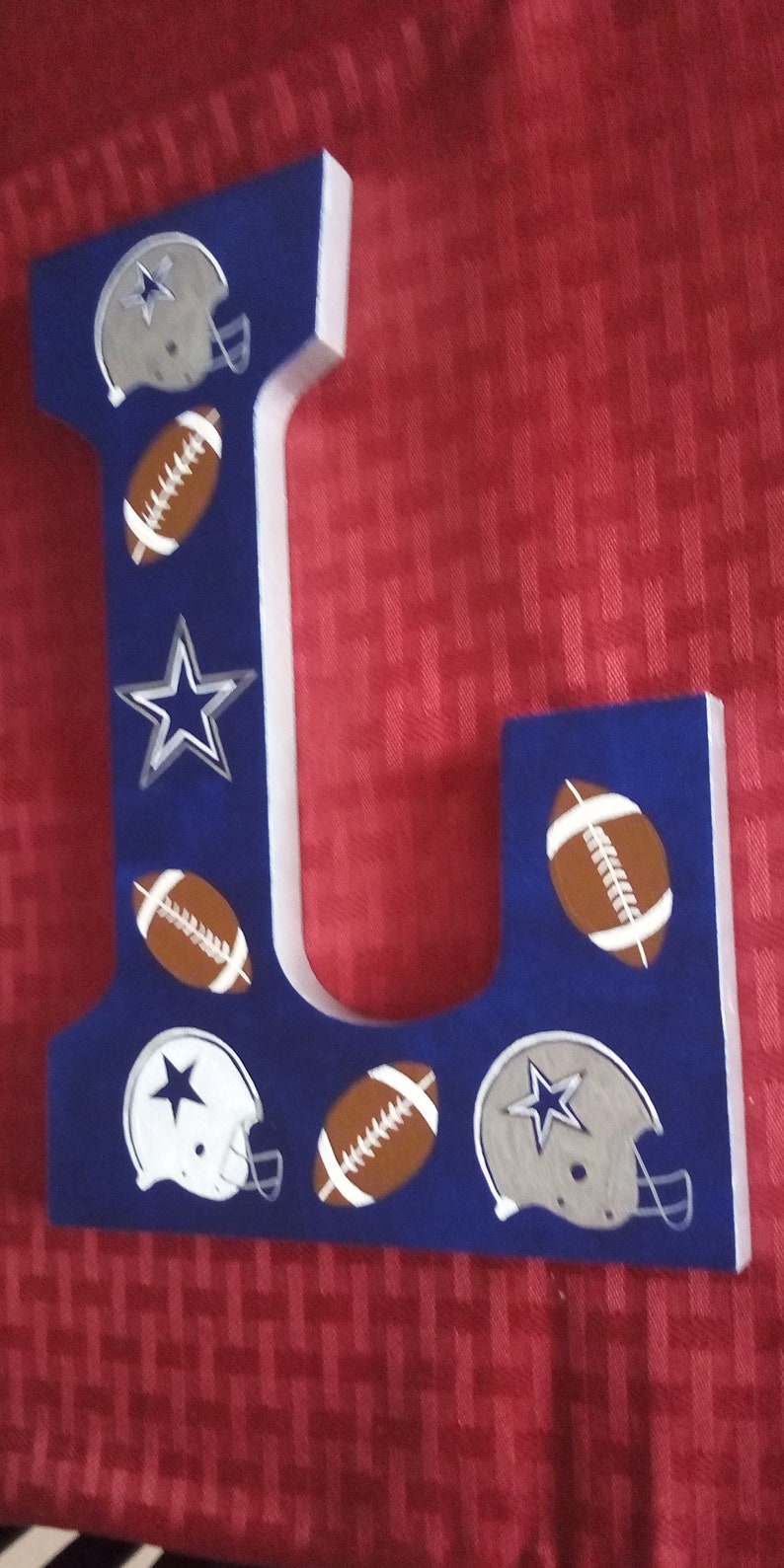 Dallas Cowboys Wall Letters Sports Letters Custom Football - Etsy