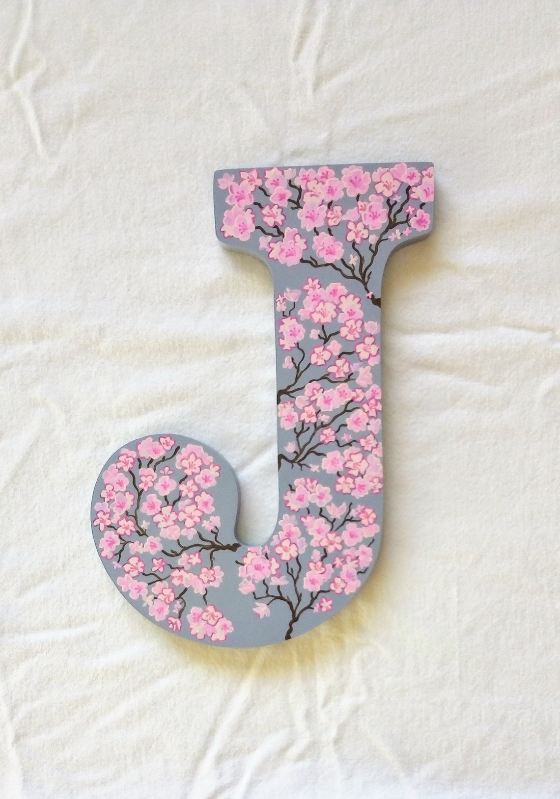 Cherry Blossom Wall Letters Cherry Blossoms Nursery Wall - Etsy