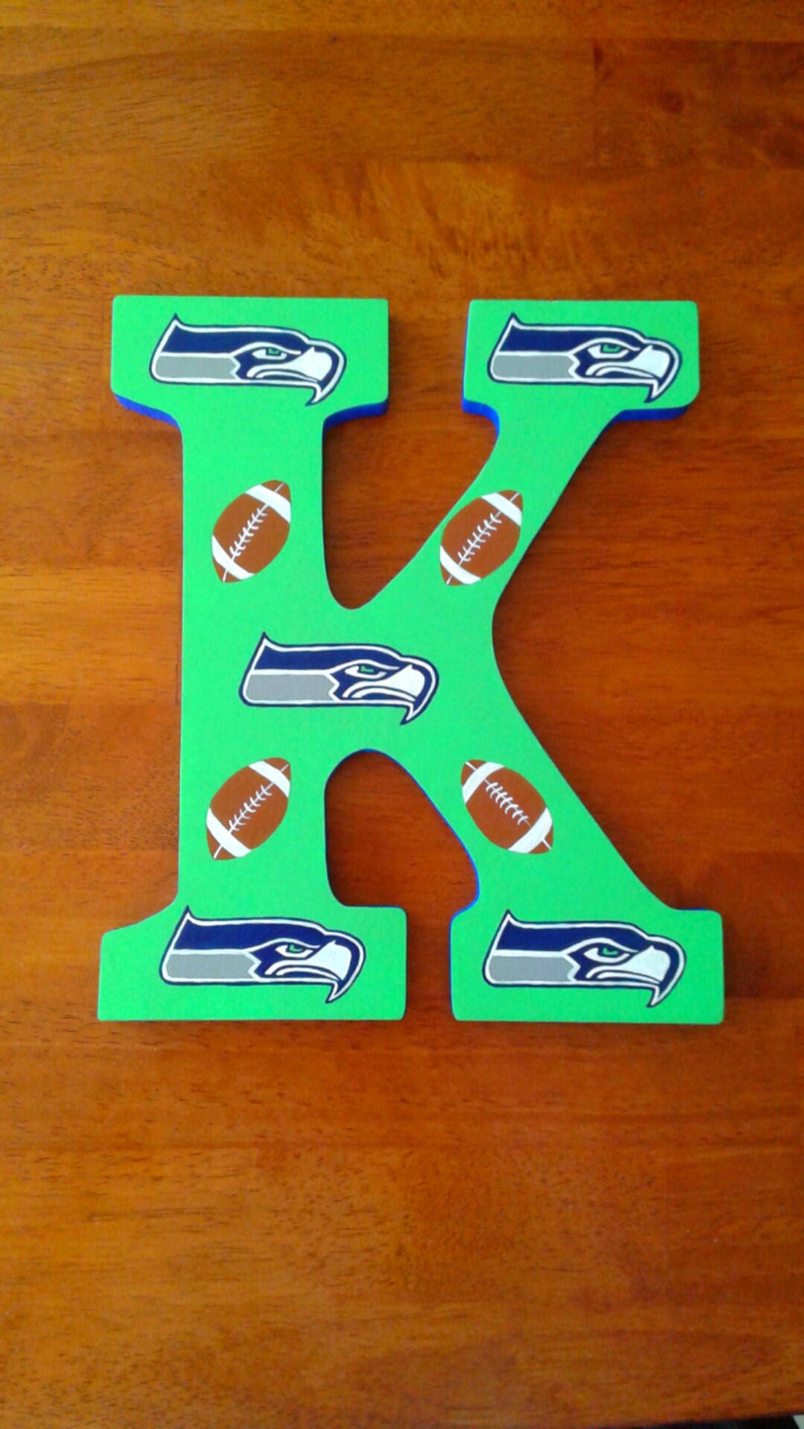 Seattle Seahawks Letters, Custom Wall Letters, Sports Letters, Football ...