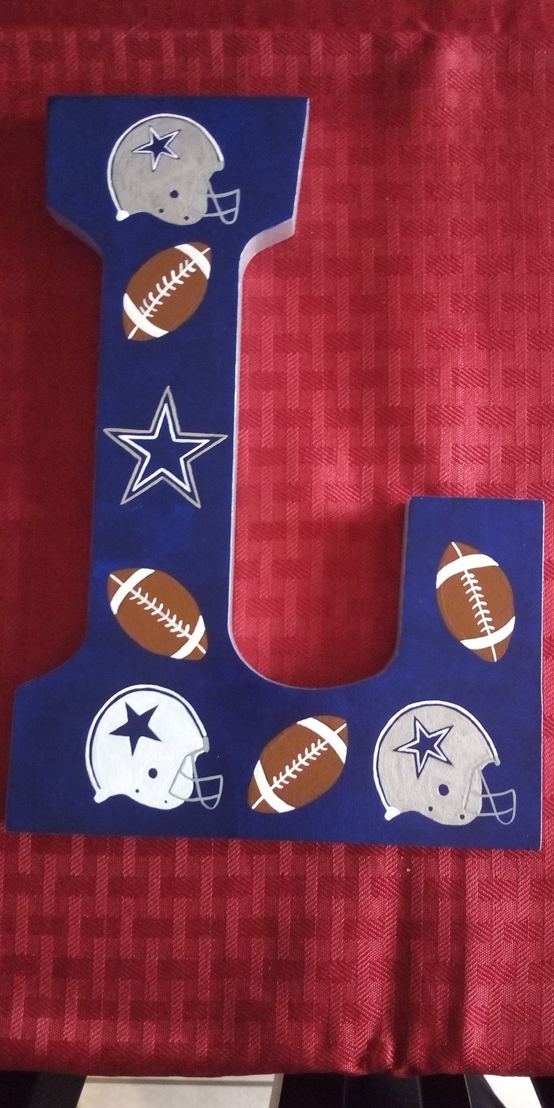 Dallas Cowboys Wall Letters Sports Letters Custom Football - Etsy