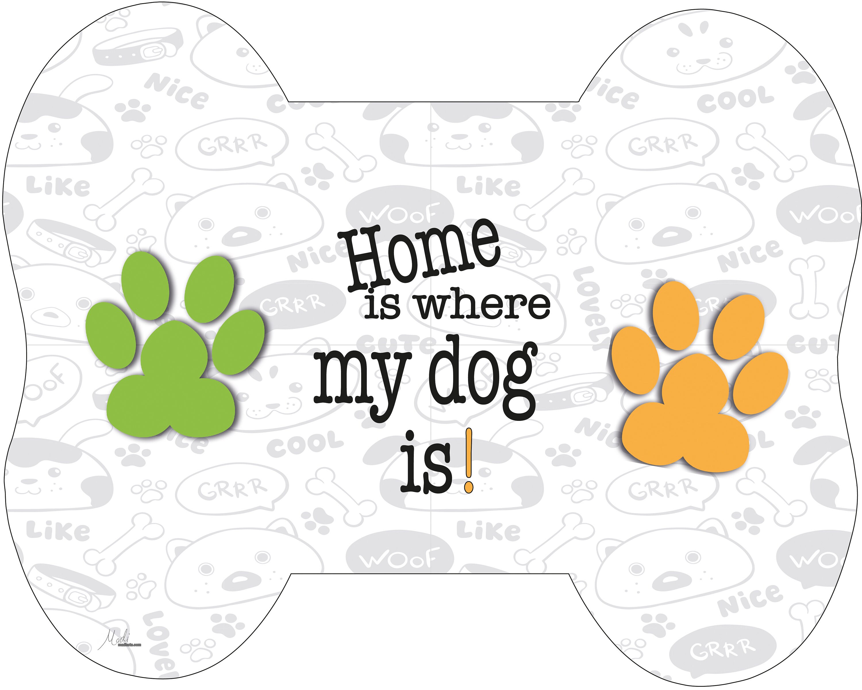 Dog Feeding Mat Dog Placemats Dog Rug Pet Food Mat Vinyl | Etsy