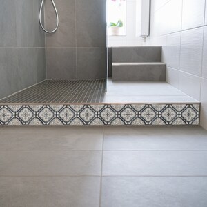 Vintage Tile Stickers, Blue and Gray Machuca, Spanish Kitchen Tile ...