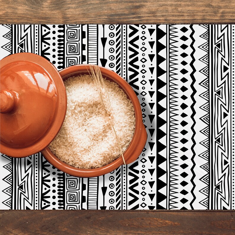 African Placemats Dining Table Tableware Home Decor Table - Etsy