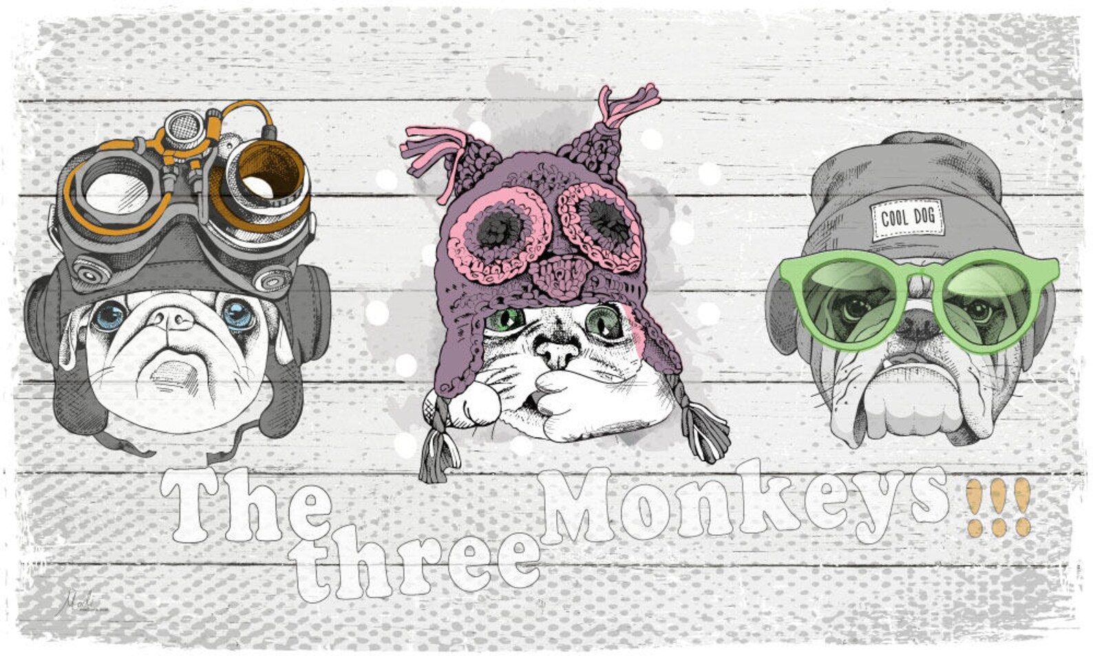 Artistic Monkeys Vinyl Kitchen Floor Mat Vinyl Floor Rug - Etsy