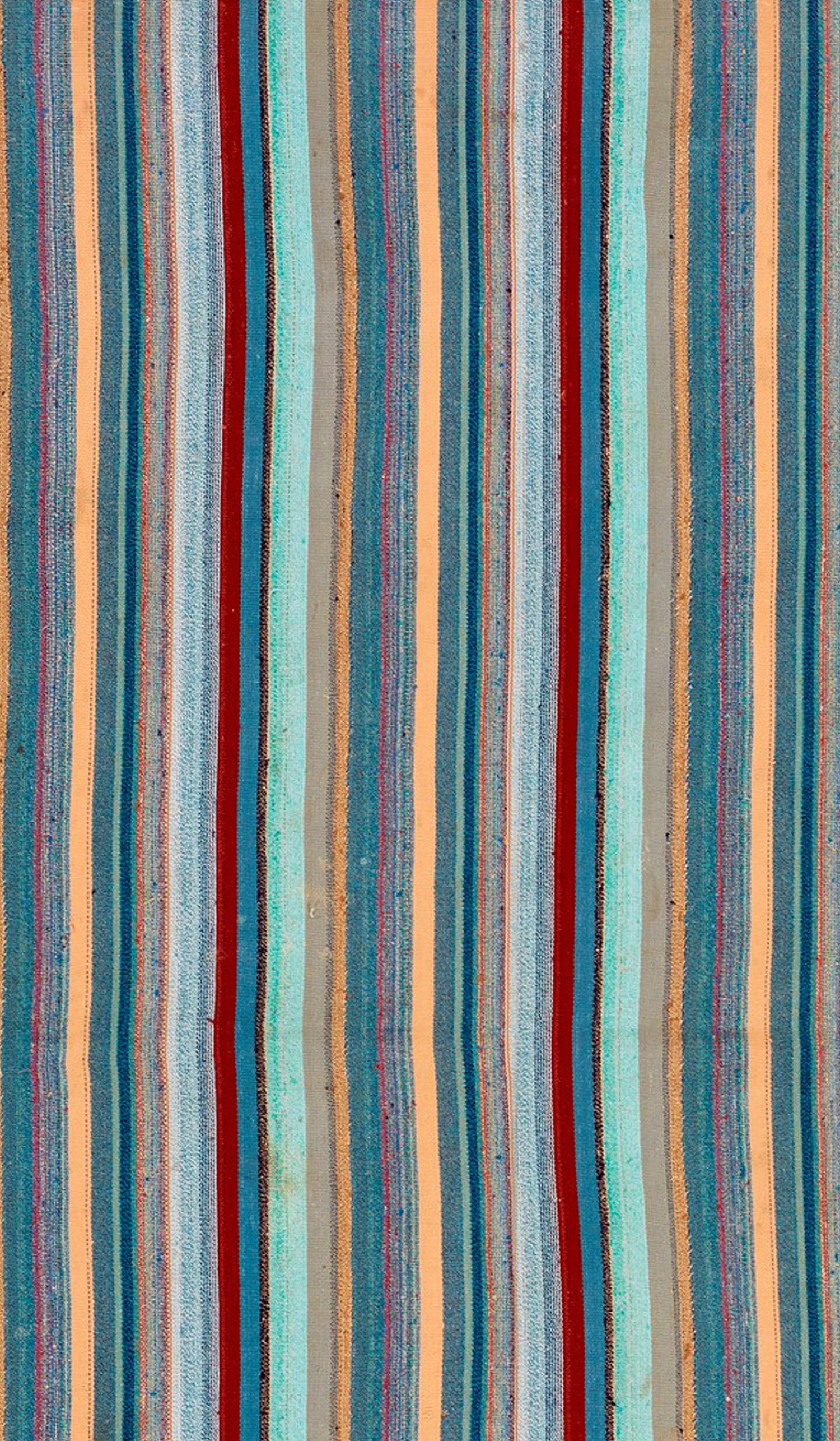 Colorful Striped Rug Kitchen Floor Mat Vinyl Kitchen Mat - Etsy