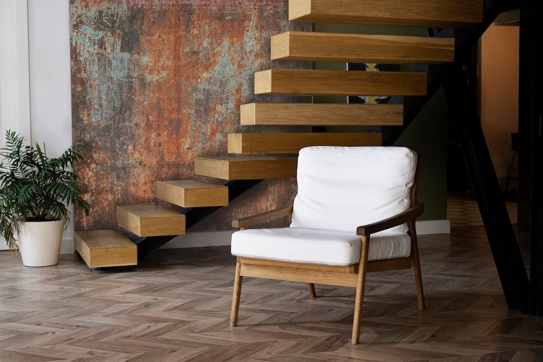 Rusted Peel & Stick Wallpaper, Brown Wallpaper, Livingroom Removable ...