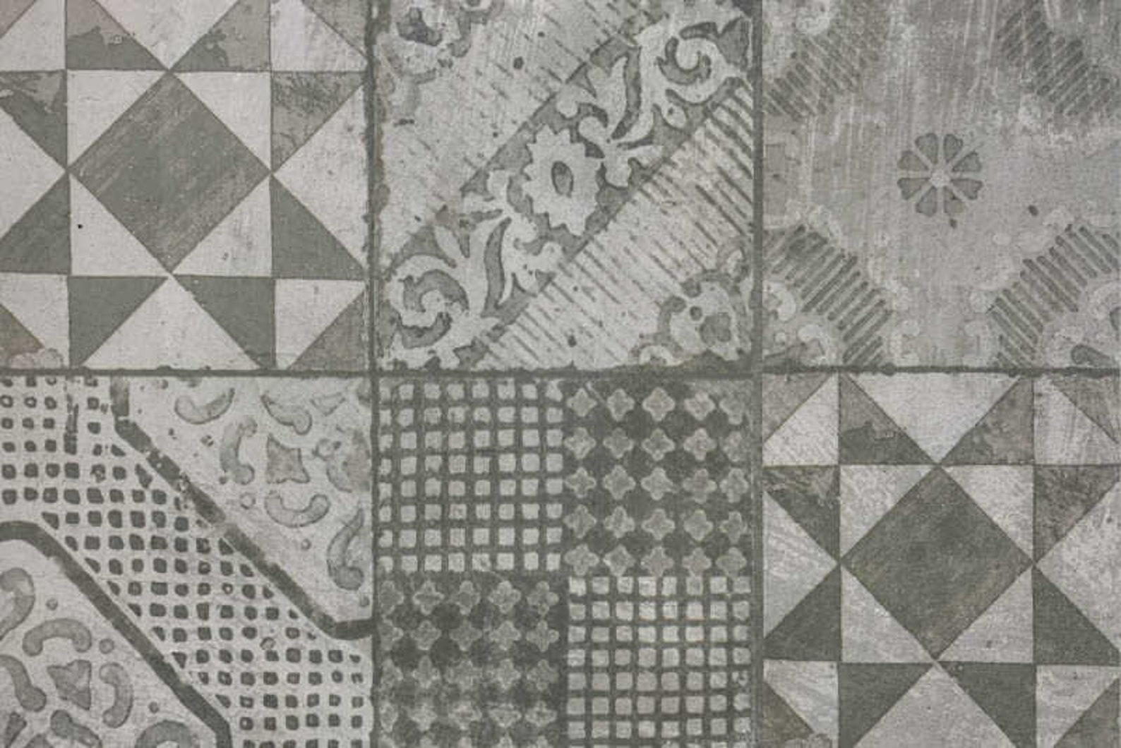Vintage Vinyl Tile Gray Boho Floor Tile Linoleum Flooring - Etsy Australia